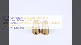 High Precision Brass CNC Parts