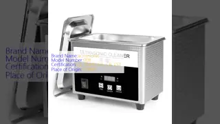 Powerful Ultrasonic Cleaner 800ML Jewelry Glasses