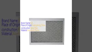 Aluminum Foil Air Filter HVAC Solution