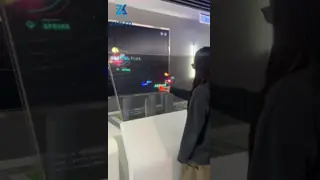 Transparent OLED Screen Digital Advertising Display
