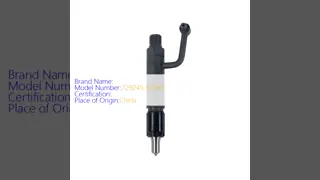 Engine Fuel Injectors 729245 53100 for 3TNV88