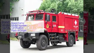 FAW Jiefang 2T Fire Truck Fast Delivery China