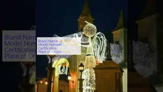 Angel Christmas Sculpture Outdoor Decoration