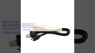 Fast USB C Cable Charge & Sync Flat Cord