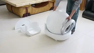 View Bulk Automatic Self-Cleaning Cat Litter Box | Smart Pet Toilet OEM Wholesale Manufacturer Demo