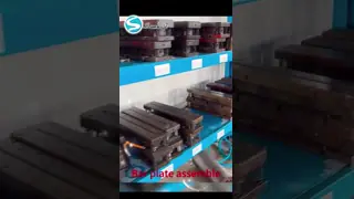 Bar plate Core builder machine ,Plate fin Core assembly machine