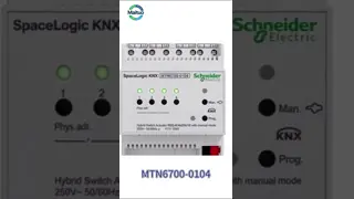 Schneider Electric MTN6700-0104 (SpaceLogic KNX 4‑gang Switch Actuator)