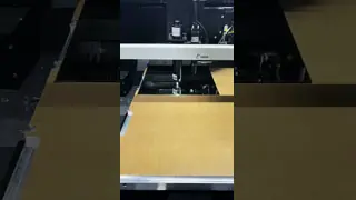 3mm mirror glass laser cutting with irregular shape and hole cutting