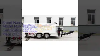 High Flow Fire Monitor Trailer CXFIRE