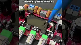 Can electronic potting glue really conduct heat?
