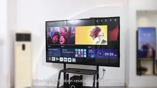 100-inch large-screen 4K smart explosion-proof tempered glass TV