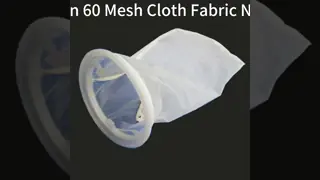 Food Grade 5 10 20 25 40 70 90 150 400 500 Micron 60 Mesh Cloth Fabric Nylon Filter Bags for Oil Che
