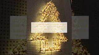 Outdoor Pentagram Light Show Decor