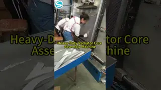 Heavy-Duty Radiator Core Assembly Machine