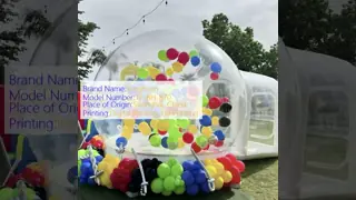 Outdoor Bubble Tent  Inflatable Clear Dome House for Camping Glamping Event Rental Project Factory S