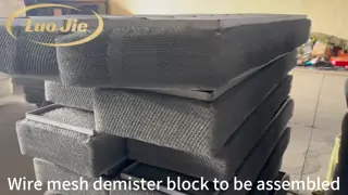 Industrial Demisting: Wire Mesh Demister Pad