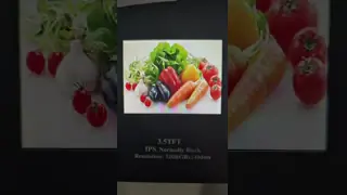 High-performance 3.95-inch square LCD TFT screen with IPS technology