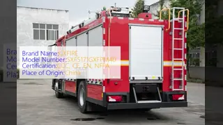 SCANIA Fire Truck 4T Water Foam Pump 60L S