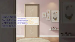 Durable WPC Hollow Door Low Maintenance Moisture Resistant
