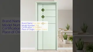 WPC Hollow Door Soundproof Heat Insulating Termite Proof