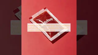 Ketchup Packets Easy Tear Condiment Sachets