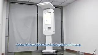 24-inch Outdoor PC Capacitive Touch Floor-Standing Self-Ordering Kiosk with NVIDIA Graphics Card