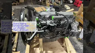 Isuzu 6HK1 Diesel Engine Excavator Power