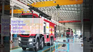 4000L Fire Truck SAIC HONGYAN Water Foam Tender