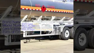 33000L Diesel Gasoline Tank Trailer