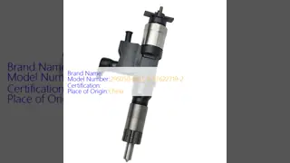 New Isuzu Fuel Injector 2950500151
