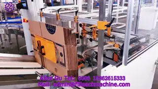 2203 P15 Automatic Unboxing, Packing, and Sealing Production Line