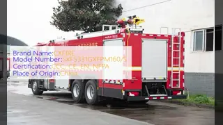16T Scania Fire Engine: Power & Capacity