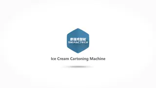 Ice Cream Cartoning Machine