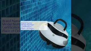 Robotic Pool Cleaner IPX8 1000 sq ft