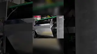 Horizontal dough mixer