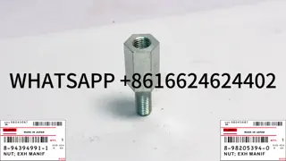 HITACHI ZX330 ZX350 ZX500 8-94394991-1 8-98205394-0 ISUZU 6HK1 EXHAUST MANIFOLD NUT 0-911 Spare Part