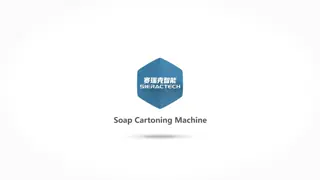 Soap Cartoning Machine