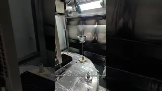 Automatic spraying machine, dedicated coating equipment for metal lampshade surface painting and fin