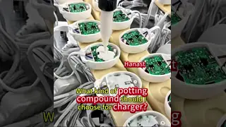 What kind of potting compound should I choose for my charger?