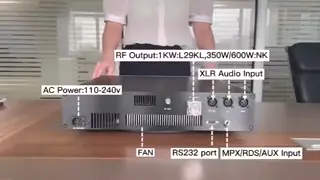 300W FM Integrated Broadcasting Radio Transmitter for Reliable Communication