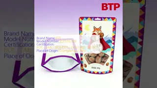 Custom Chip Bags Ziplock Stand Up Pouches