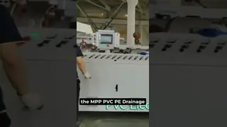 PVC Double Wall Pipe Extrusion High Output