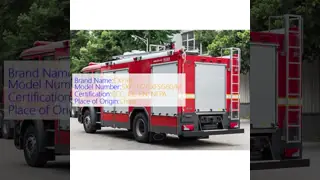 MAN 6T Water Tank Fire Truck China Factory Price