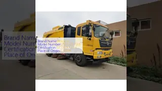Bioclean Vacuum Sweeper Truck 5500kg Capacity