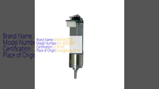 16mm Encoder Gear Motor 12V 5kg.Cm Torque