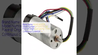25D370 DC Gear Motor 6V 12V Robot Power