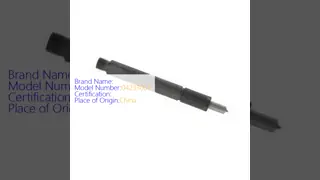 Deutz 04233067 Fuel Injector Replacement