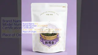 Luxury Gold Foil Tea Pouches Airtight Premium Packaging