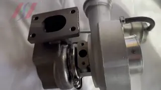 Excavator Turbocharger Boosts Power