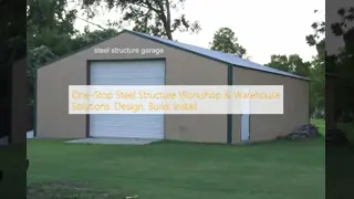 Steel Structure Workshop Warehouse Solutions Fast Build